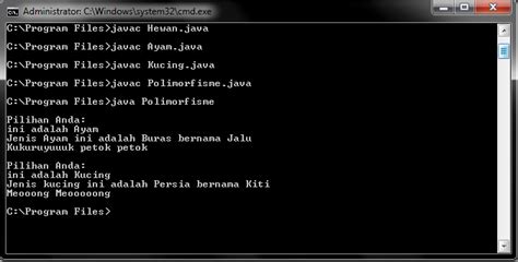 Syarief Yusuf Ibrahims World Pengertian Inheritance Dan Polomorfisme Pada Java Beserta Contoh