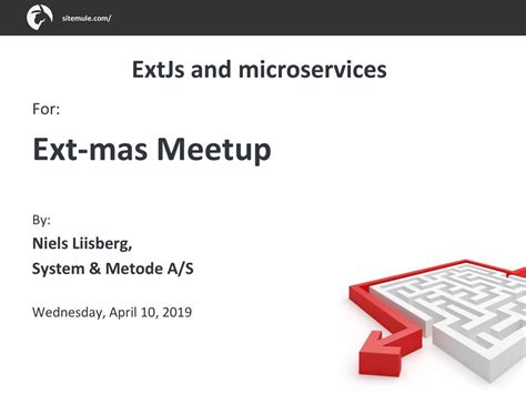 Extjs And Microservices Ppt Download
