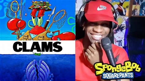Spongebob Clams