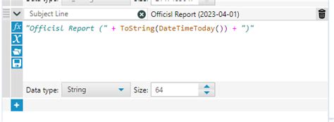 Solved How To Add Todays Date Automatically To The Subjec Alteryx Community