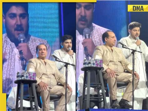 Rahat Fateh Ali Khan Shares Stage With Son Shahzaman Viral Video Blows