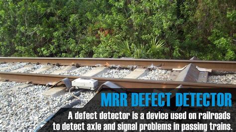 Model Railroad Defect Detector Youtube