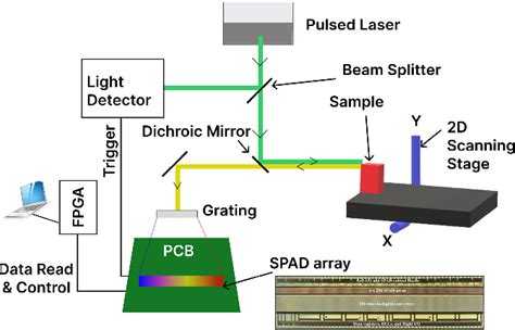 Figure 10 From 3 D Raman Imaging Using Time Resolving Cmos Spad Line Sensor And 2 D Mapping