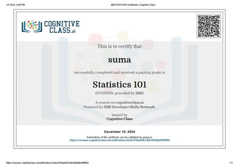 Suma Patil On Linkedin Statistics Certification Dataanalysis Professionaldevelopment