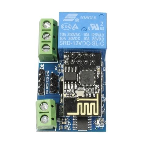 12v Esp 01 Wifi Relay Iot Smart Home Mobile App Remote Controlled Relay Switch Wifi Rele Esp8266