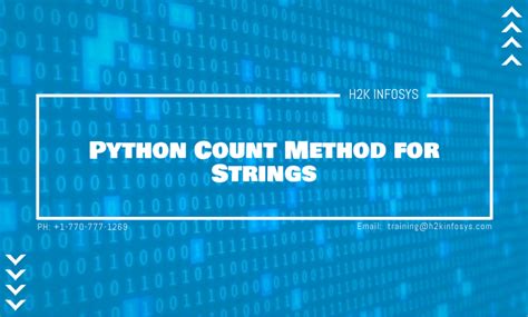 Python Count Method For Strings