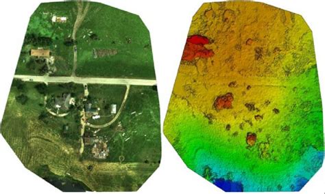 Pix4d Processing Products Orthomosaic And Digital Surface Model Dsm