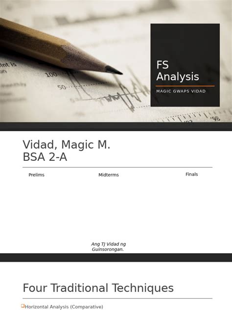 Fs Analysis Ppt Pdf