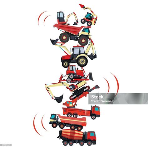 타워와도 조립형 메트로폴리스 미흡함 있습니다 수집됨 육상용 작동합니다 공사장 기계장치 0명에 대한 스톡 벡터 아트 및 기타 이미지 0명 건설 기계류 건설 산업