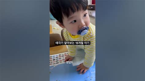 태극기 찾기는 껌이에요 엄마 479일차 아기 15개월아기 육아일상 육아기록 아들육아 아들일상 아들 15개월 Youtube