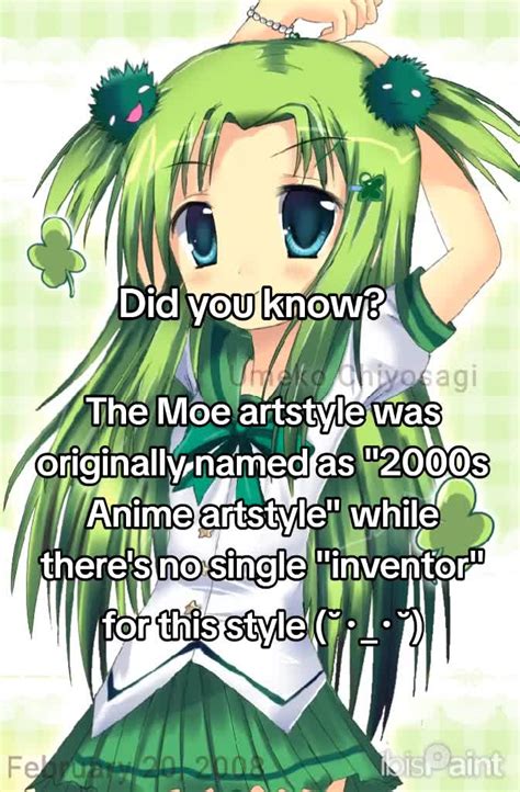 Discovering The 2000s Moe Art Style Tiktok