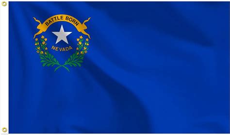 Nevada State Flag Outdoor Double Sided Nevada Flags Heavy Duty Nv