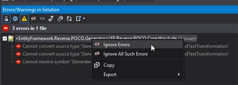 Resharper Detects Hundreds Of Errors In Tt Files · Issue 394 · Sjh37entityframework Reverse