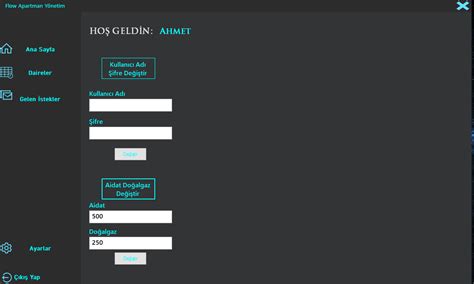 GitHub AhmetEmin ApartmentManagement C ile yazılmış apartman yönetim otomasyonu