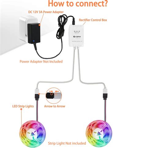 Tuya Zigbee Controller Rgb Rgbcw For Light Strip 5v 24v Smart Led Controller Smart Life App