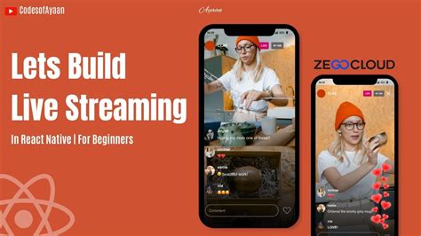 🔴live Streaming App In React Native Zegocloud For Beginners Youtube