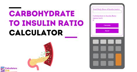 Carbohydrate To Insulin Ratio Calculator