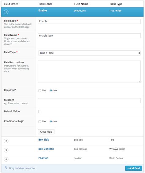 Getfield Not Returning Values Acf Support