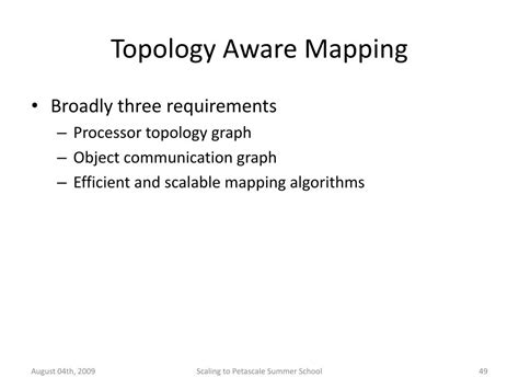 PPT Load Balancing And Topology Aware Mapping For Petascale Machines PowerPoint Presentation