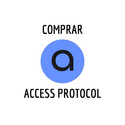 Como Comprar Access Protocol Acs