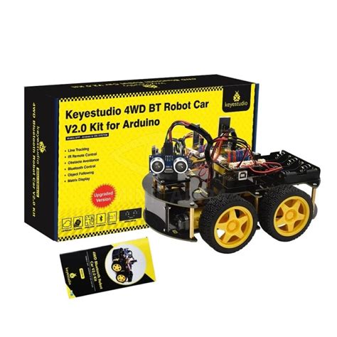 Набор для моделирования Ардуино Arduino 4wd Bt Car V30 в Москве за Набор для моделирования Ардуино Arduino 4wd Bt Car V30 в Москве за