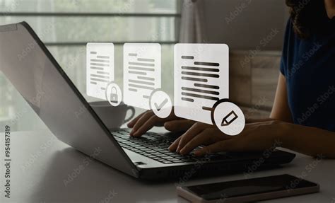 Online Private Personal Data Protection And Information Security Concept Cybersecurity