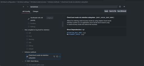 Mcuboot Wont Boot Into Serial Recovery Mode By Using Retained Memory Nordic Qanda Nordic