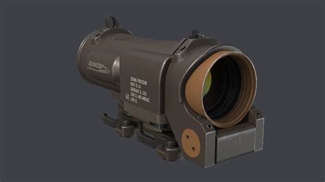 3d Model Elcan Specter Scope Turbosquid 1460956