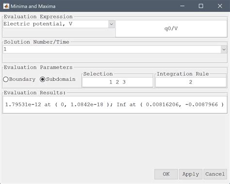 Featool Multiphysics Documentation Electrostatic Spherical Capacitor