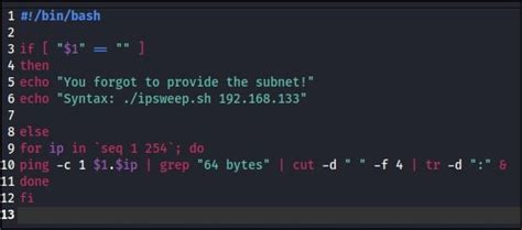 How Do I Fix The Missing Opening After Keyword For Error In My Bash Script Rkalilinux