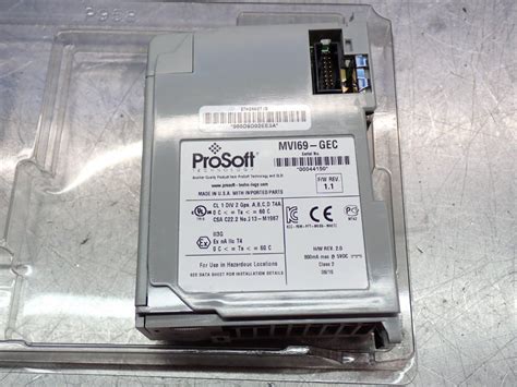 Used Prosoft Modbus Masterslave Network Interface Module Hgr24