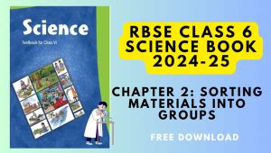 RBSE Class Science Chapter Sorting Materials Into Groups Detailed Explanation And Notes