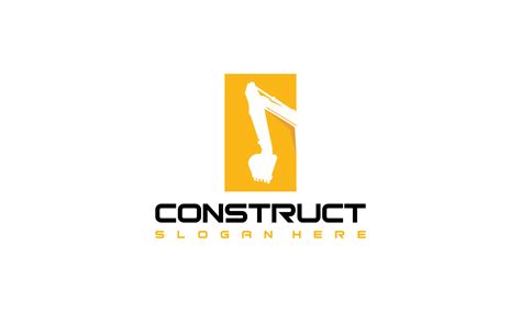 Simple Excavator Logo Construction Vehicle Logo Designs Vector 15806033 Vector Art At Vecteezy