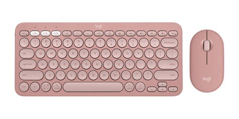 Pebble 2 Combo Wireless Keyboard Mouse Logitech