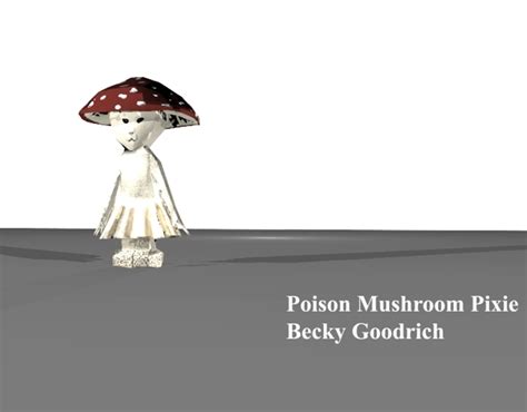 Poison Mushroom Pixie Model On Behance