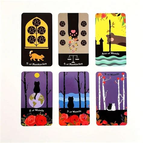 Blooming Cat Tarot Cards Authenticity Meets Feline Humor In A Complete