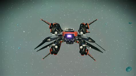 S Class Comm Station X Wing Beam Cockpit Orange Single Thruster R