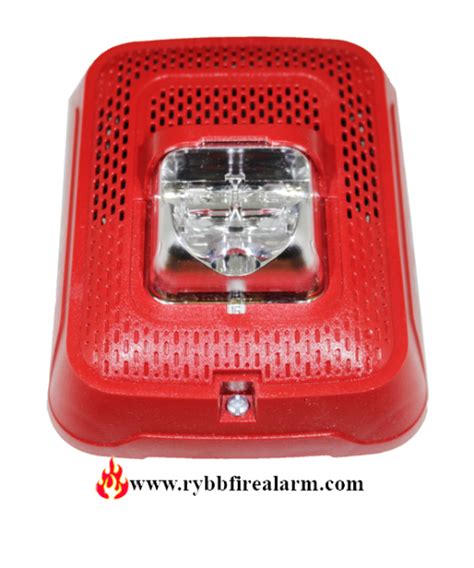 System Sensor SPSRL Wall Speaker Strobe Red
