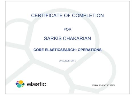 Elasticsearch Operations Course Pdf