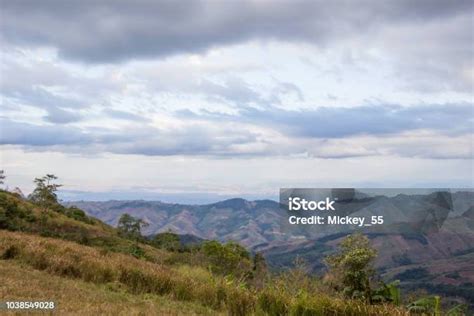 저녁 하늘 및 푸 롬 Lo 푸 힌 롱 Kla 국립 공원 콕 싸 댄 사이 지구 로 태국 산 꼭대기에서 파노라마 0명에 대한 스톡 사진 및 기타 이미지 Istock