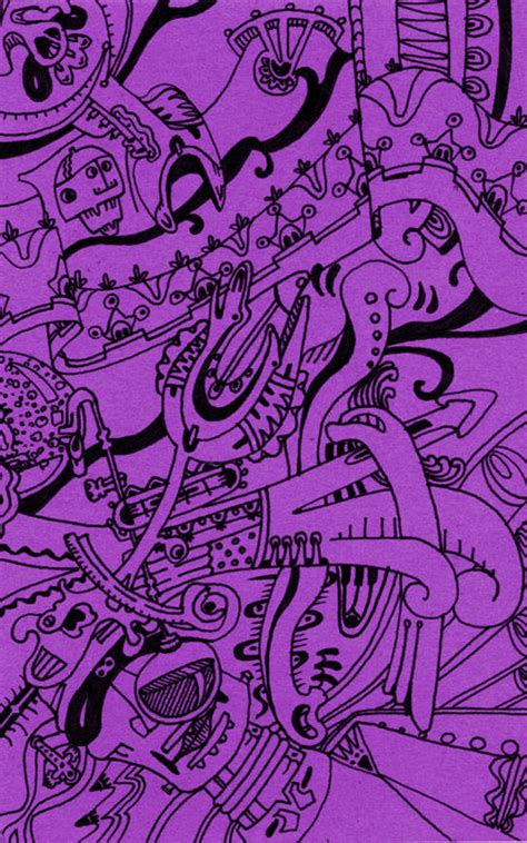 Violet Doodle By Aldocorto On Deviantart