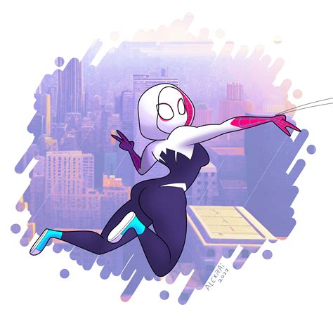 Spider Gwen By Alekrai On Newgrounds
