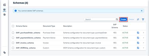 Create Schema For Custom Documents Sap Tutorials
