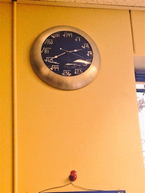 This Square Root Clock R Mildlyinteresting