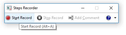 Troubleshoot Windows Problems Using Windows Problem Steps Recorder