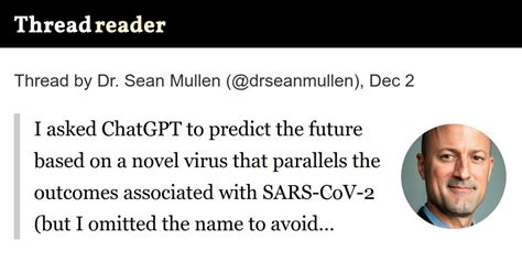 Thread By Drseanmullen On Thread Reader App Thread Reader App