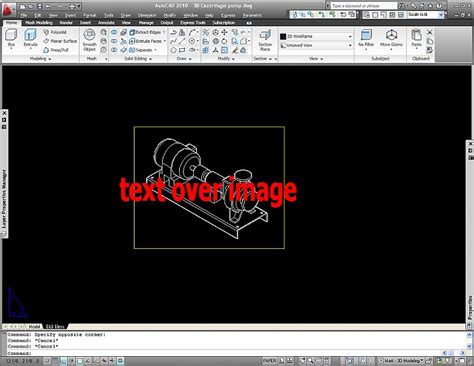 text hiding under the viewport autocad drawing management and output autocad forums