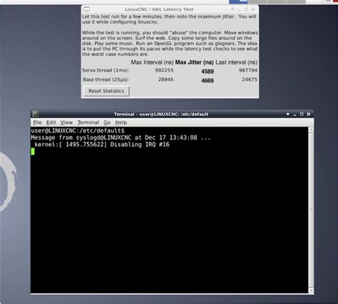 kernel [1495 755622] disabling irq 16 linuxcnc