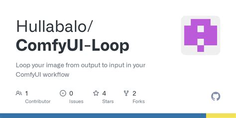 Github Hullabalocomfyui Loop Loop Your Image From Output To Input