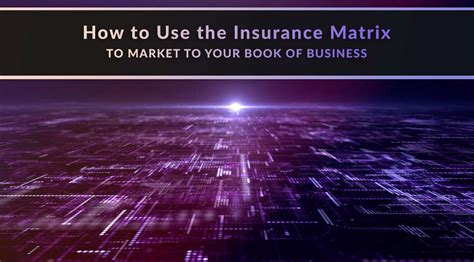 Pinney Insurance How To Use The Insurance Matrix To Market To Your